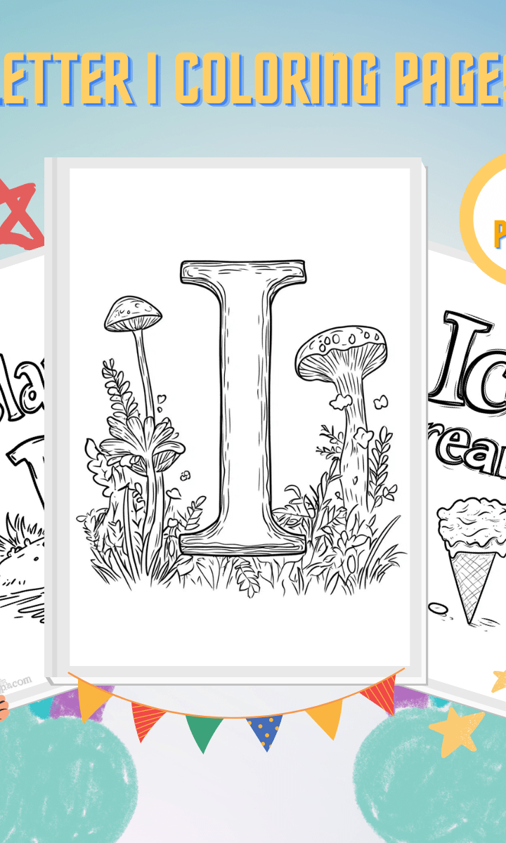 Letter I Coloring Pages For Kids Letter F Coloring Pages To Download
