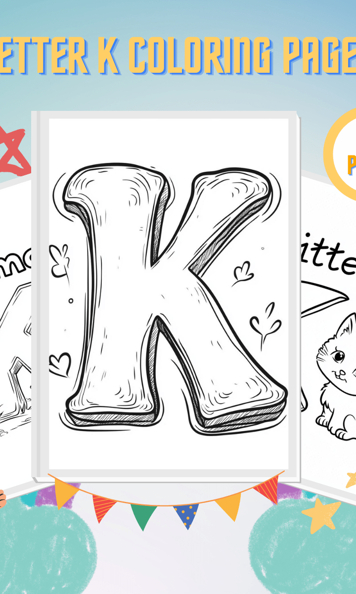 Letter K Coloring Pages