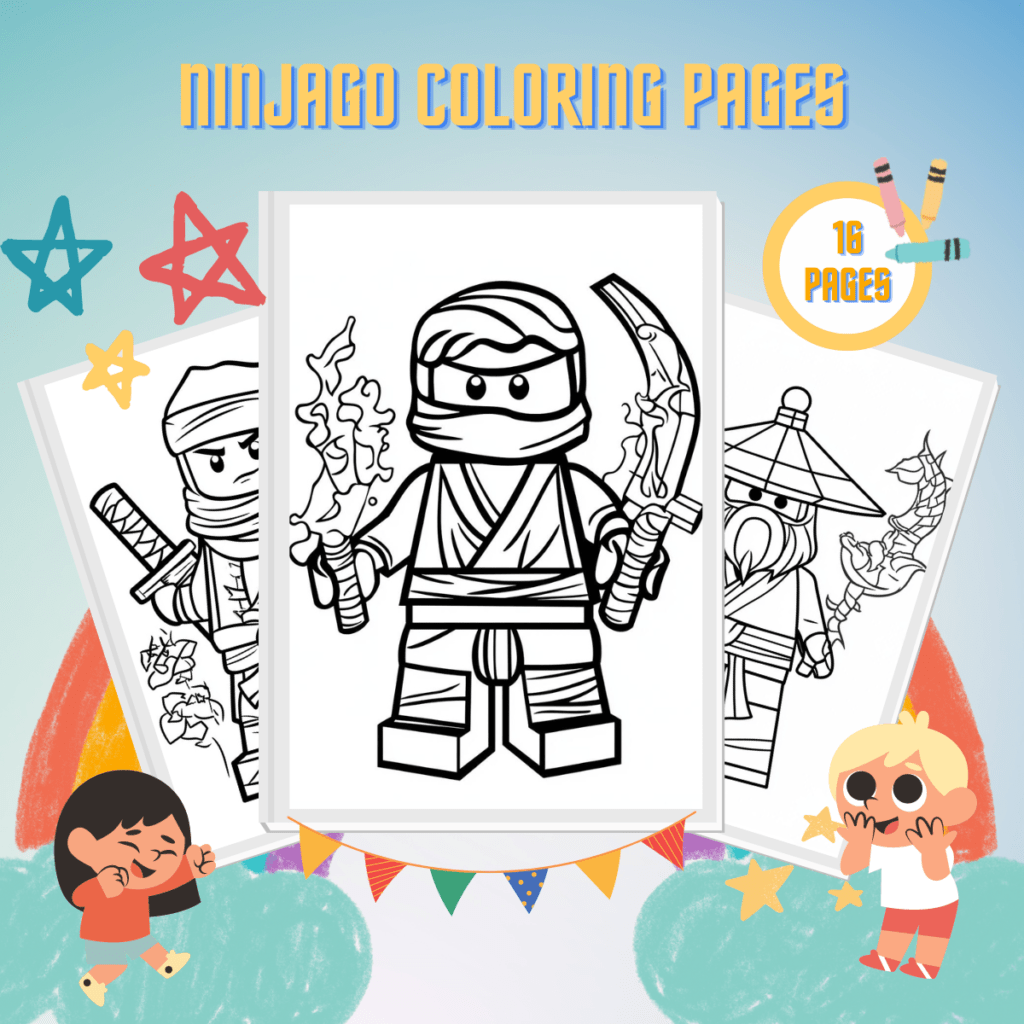 17 Free Ninjago Coloring Pages | Unleash Your Inner Ninja!