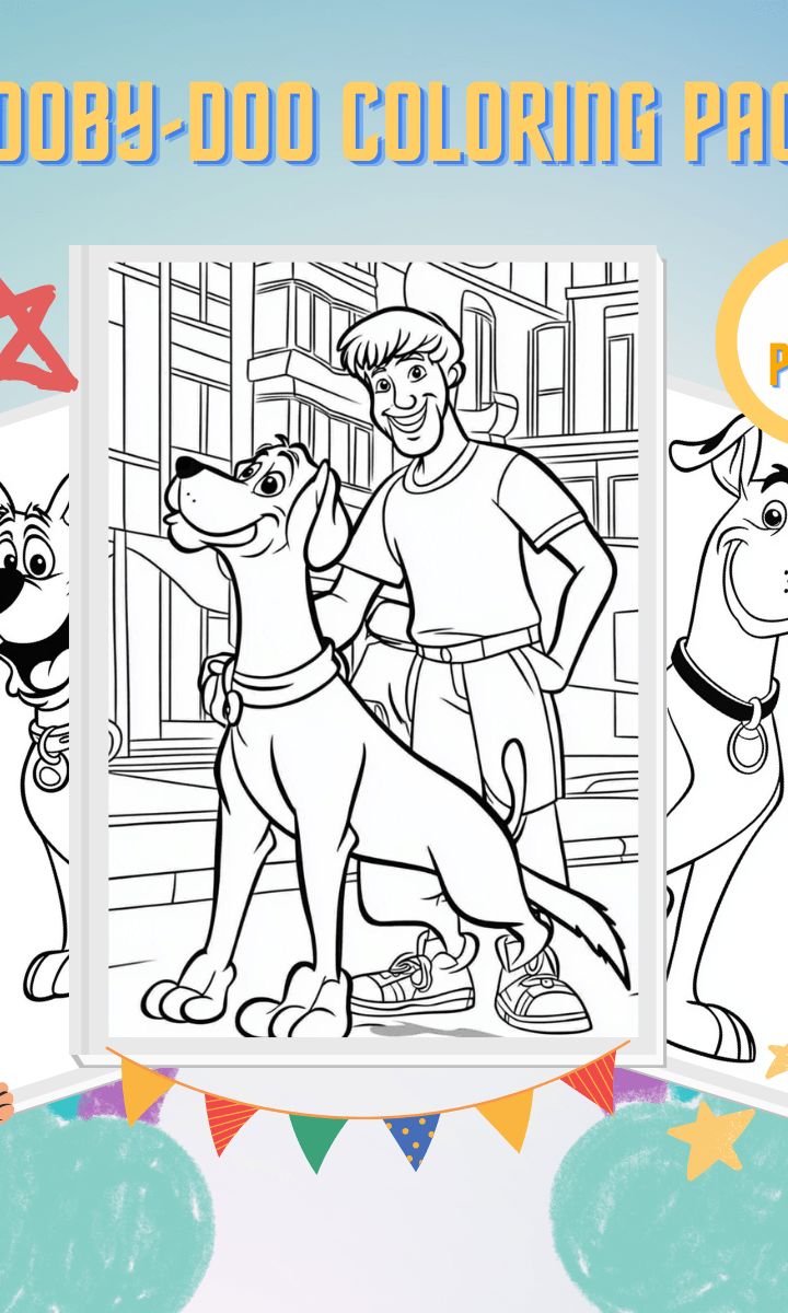 Scooby Doo Gang Kleurplaten Scooby Doo And The Gang Coloring Pages