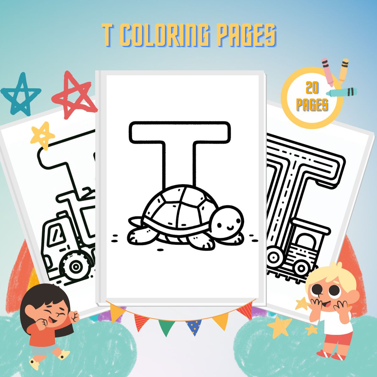 21 Letra T Para Colorear ¡te Espera Un Mundo Caprichoso De T