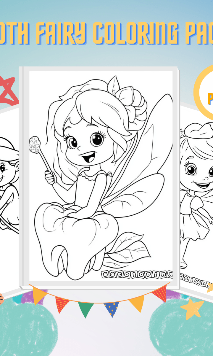 Tooth Fairy Coloring Pages