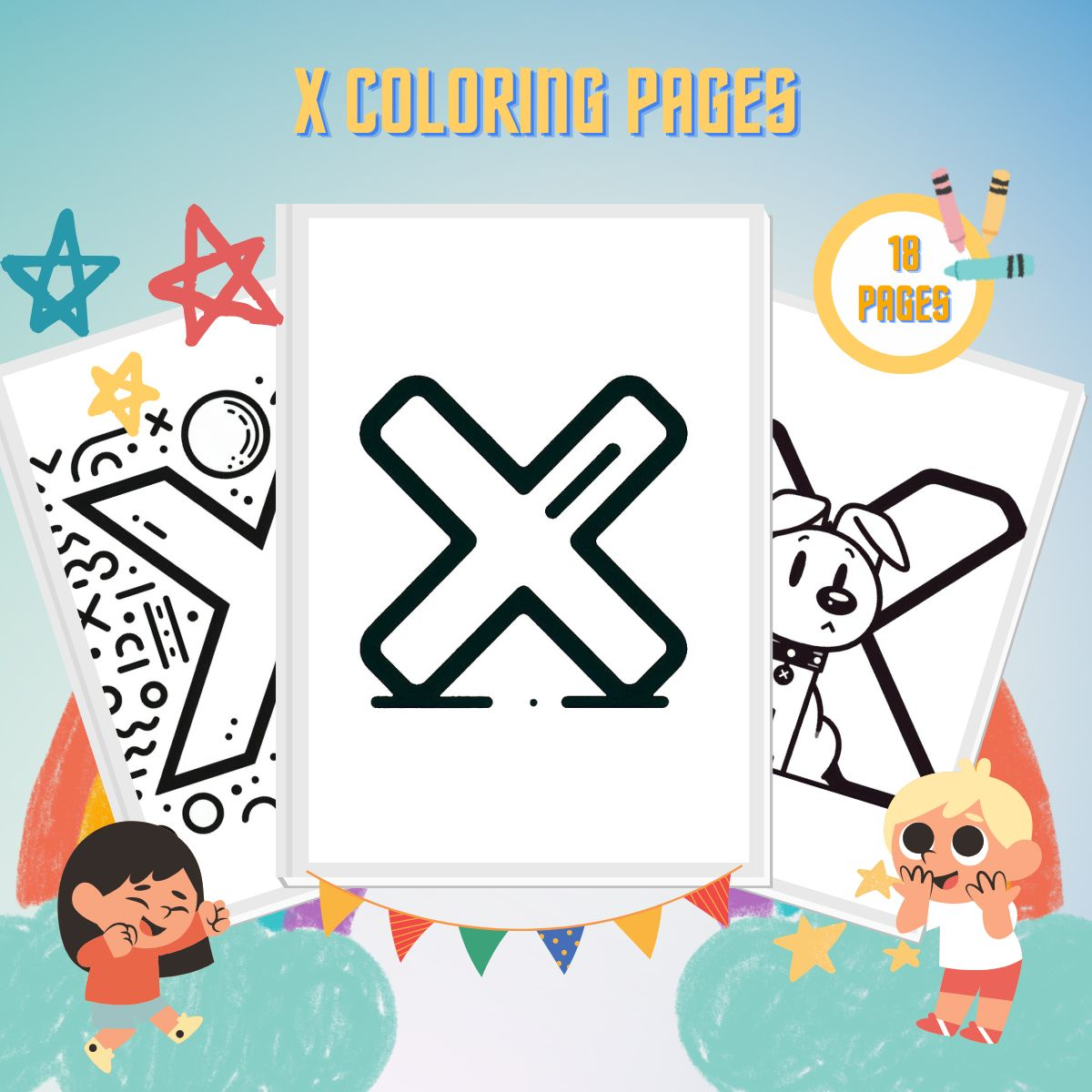 19 Coloriage Lettre X: une aventure magique de coloriage 19 Coloriage Lettre X: une aventure magique de coloriage