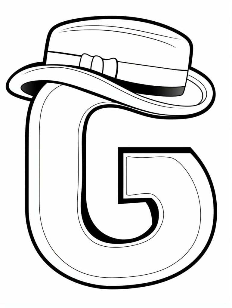 22 Letter G Coloring Pages | Free Download And Printables