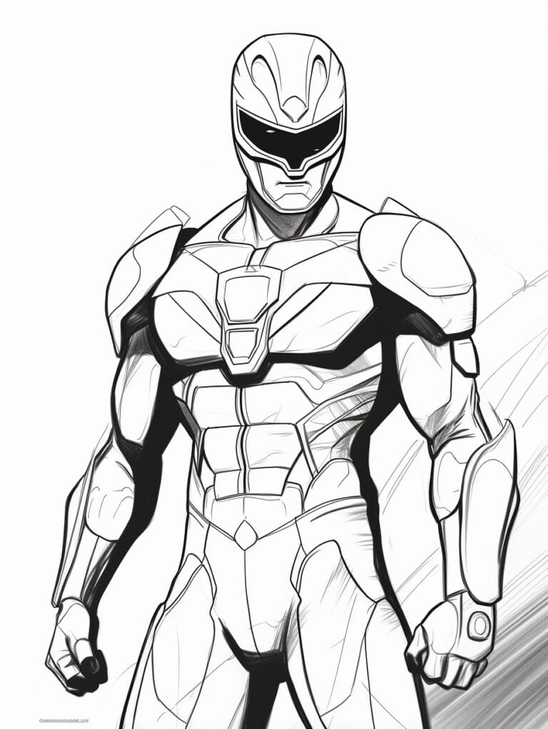 32 Power Ranger Coloring Pages | Printable Fun For Kids!