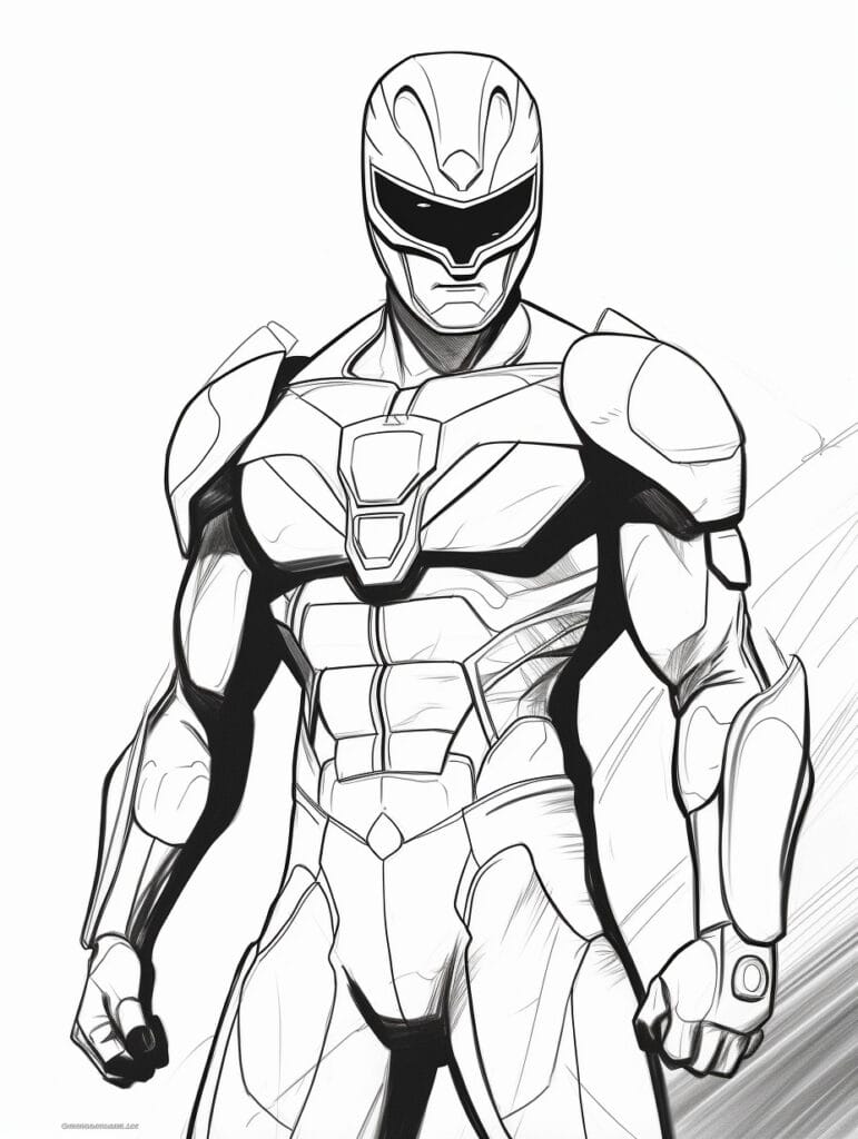 32 Power Ranger Coloring Pages | Printable Fun For Kids!