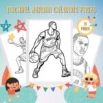 15 Michael Jordan Coloring Pages: Free Printables PDF
