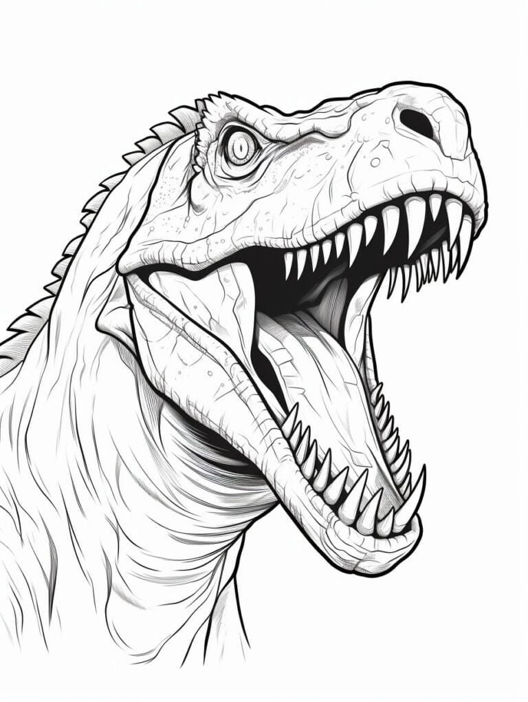 15 Desenhos De Indominus Rex Para Colorir: Liberte sua criatividade