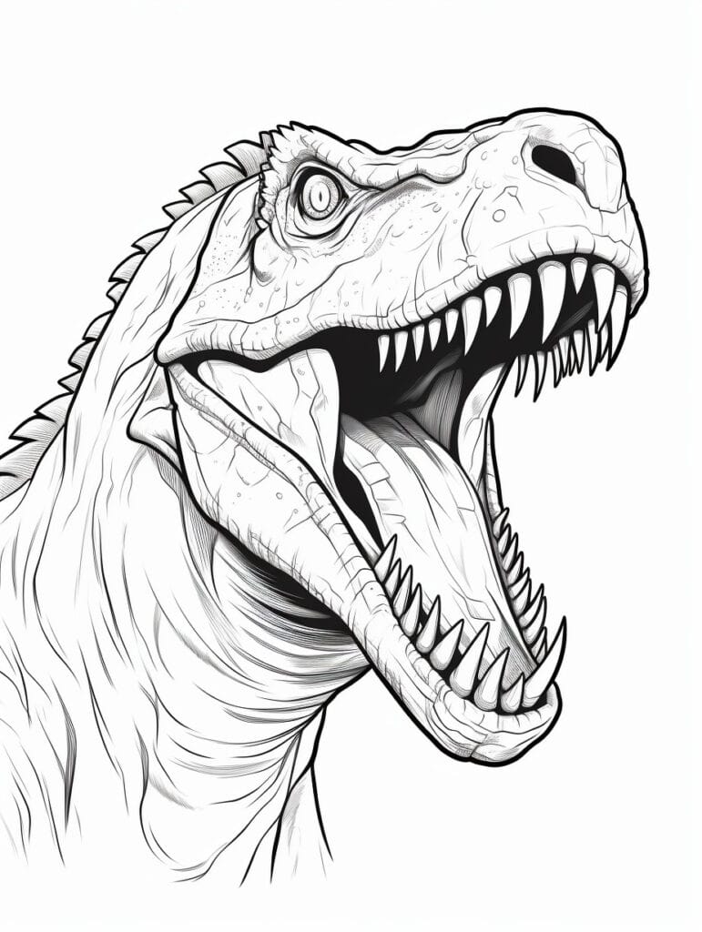 15 Indominus Rex Coloring Pages: Unleash Your Creativity