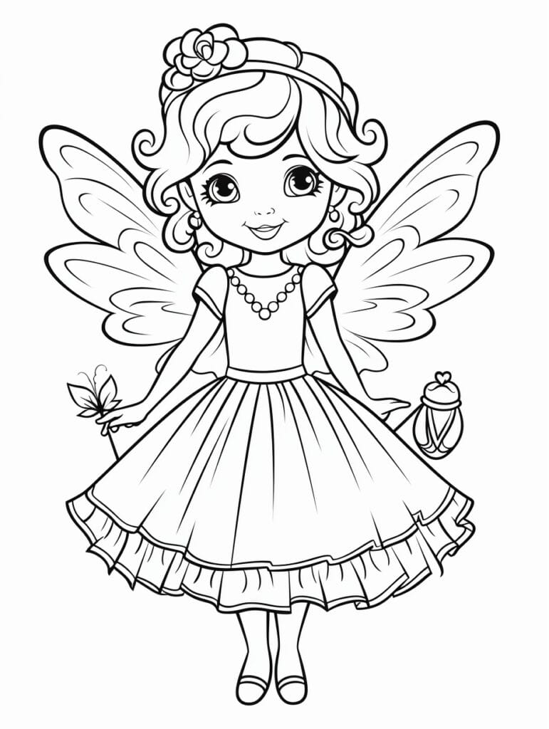 11 Tooth Fairy Coloring Pages: Spark Your Imagination