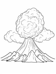 12 Volcano Coloring Pages: Ignite Your Imagination!