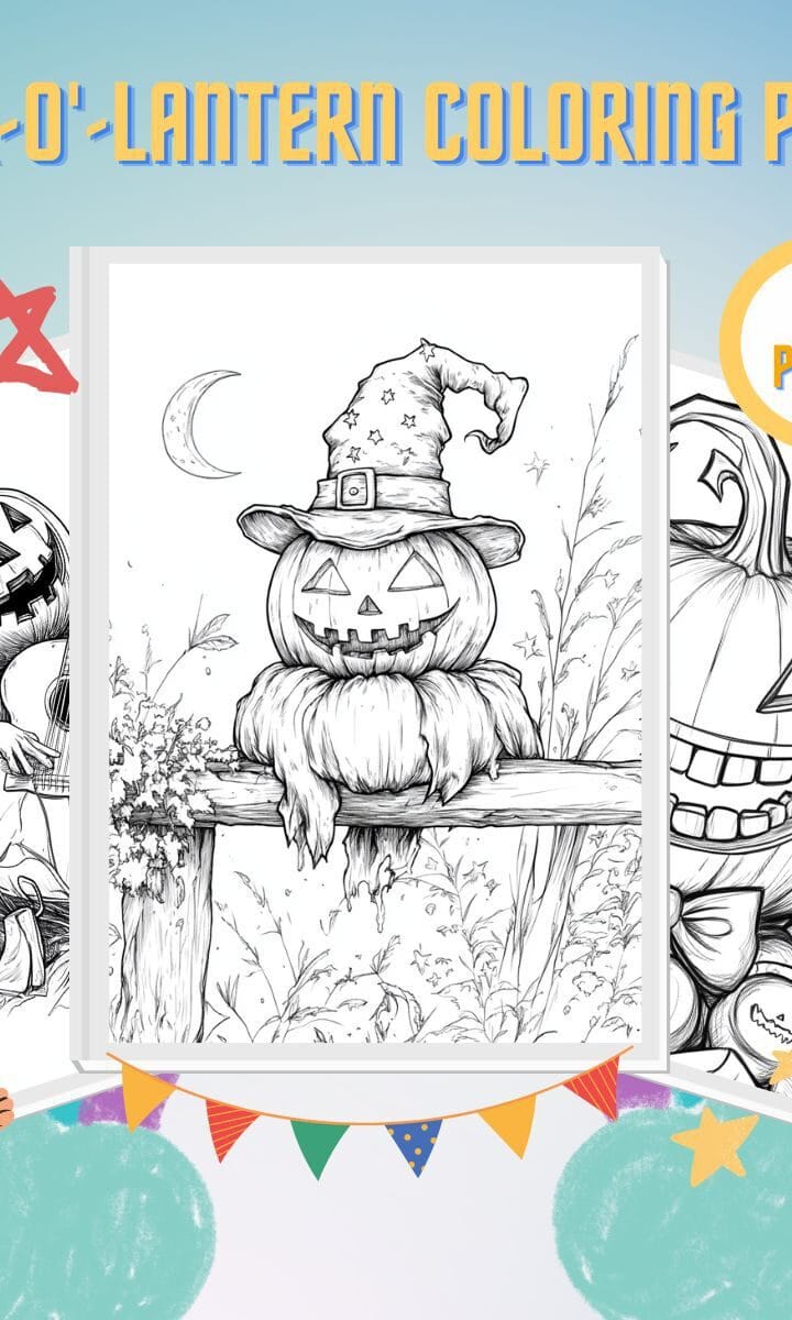 Dibujos Para Colorear De Jack O Lantern Calabaza De Halloween En