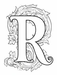 18 Letter R Coloring Pages: Unleash Your Inner Artist