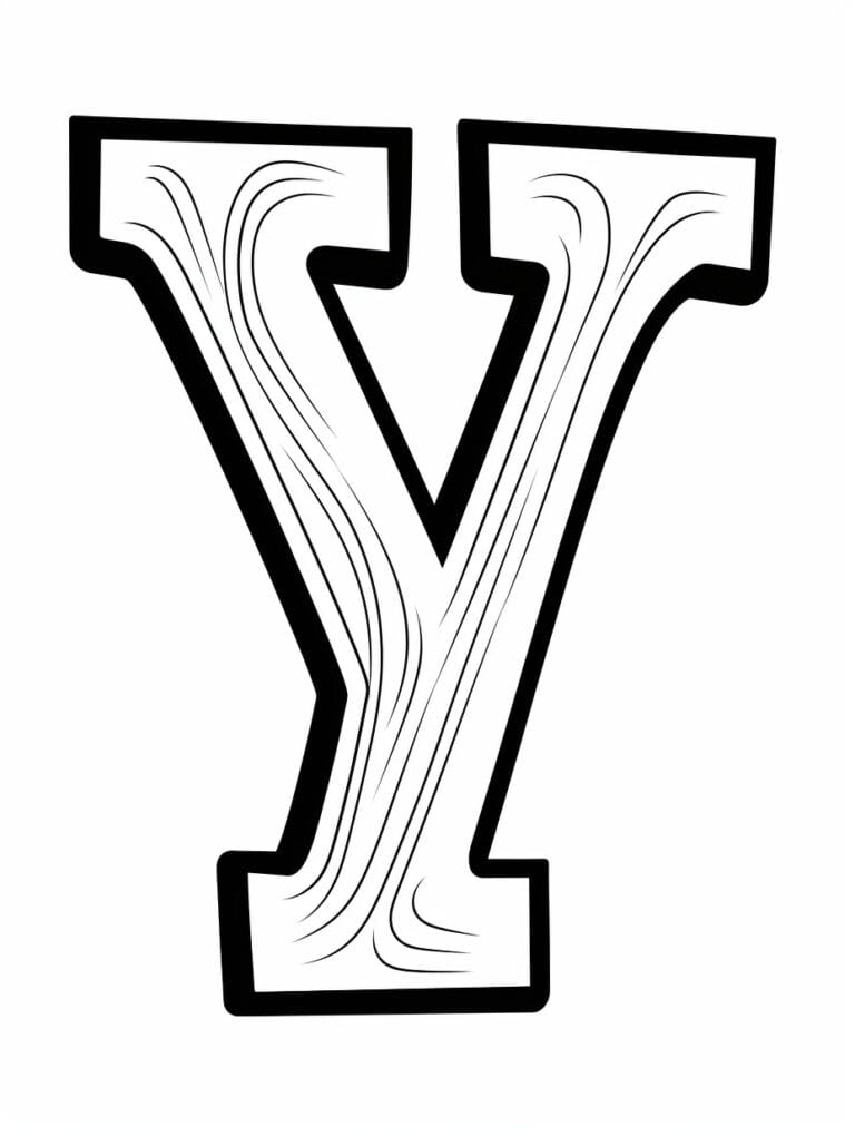 20 Letter Y Coloring Pages | Spark Imagination At SSColoring