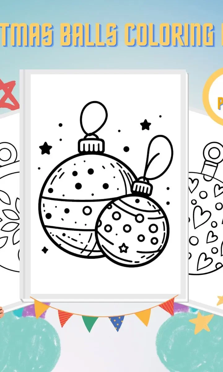 Bolas De Navidad Para Colorear