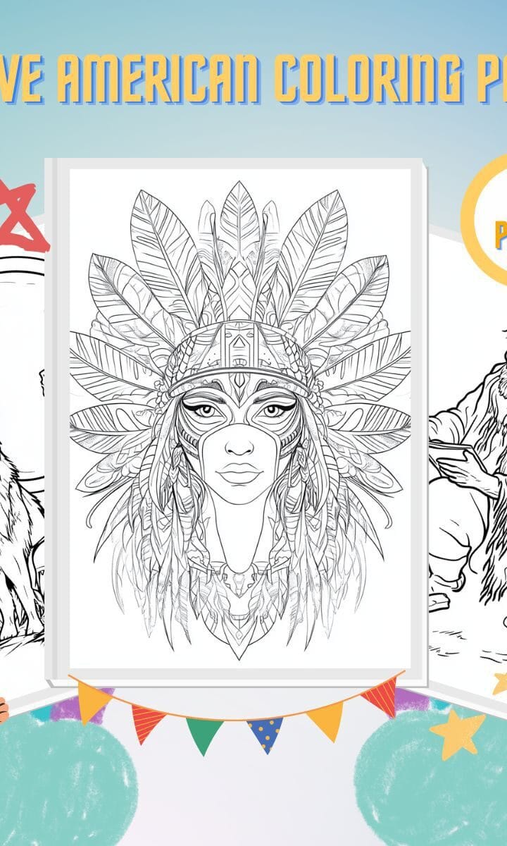 Native American Coloring Pages