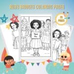 21 Ruby Bridges Coloring Pages | Free PDF Printables
