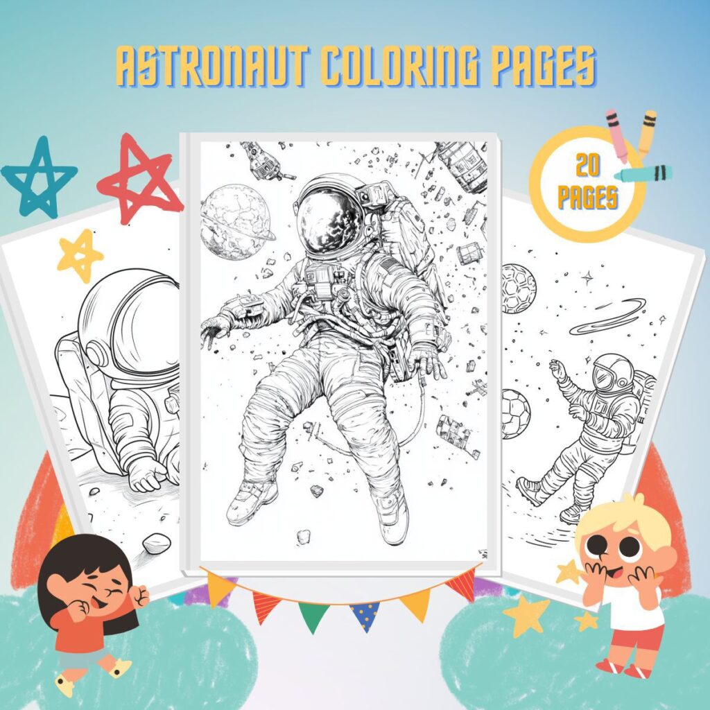 27 de desene de colorat ale sistemului solar (Imprimabile PDF gratuit)
