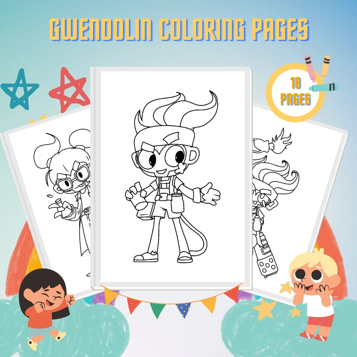 18 Gwendolin Coloring Pages - Free Fun At SSColoring.com