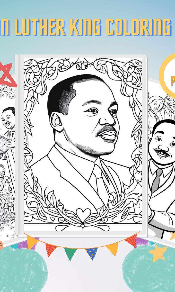 Dibujos Para Imprimir Y Colorear De History Martin Luther King Jr