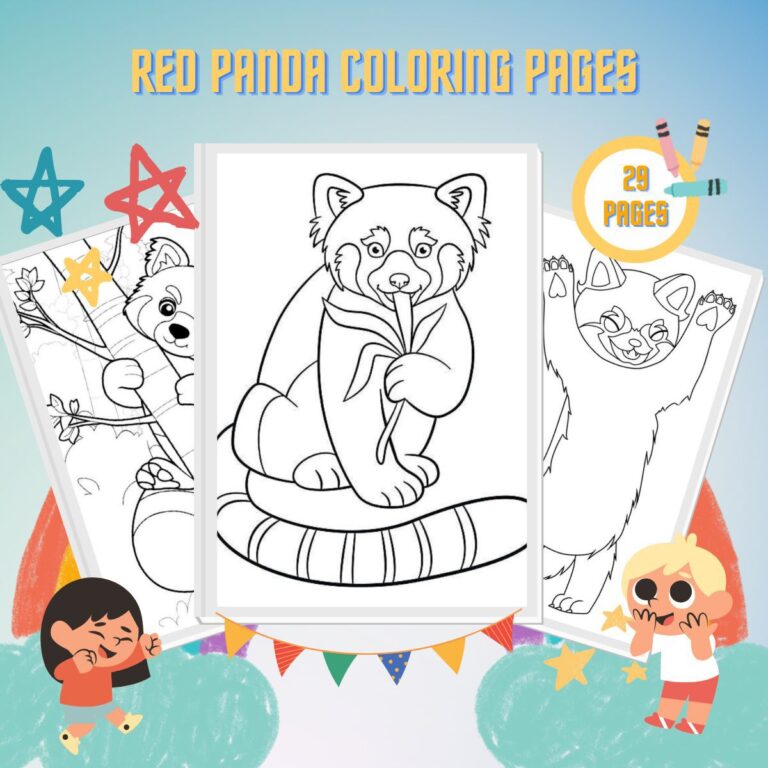 29 Red Panda Coloring Pages - Free PDF Printables For All