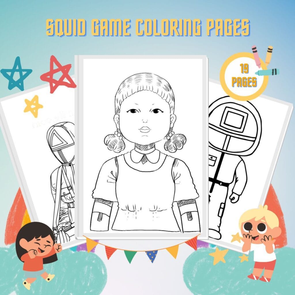 19 Squid Game Coloring Pages - Free PDF Printables 19 Squid Game Coloring Pages - Free PDF Printables