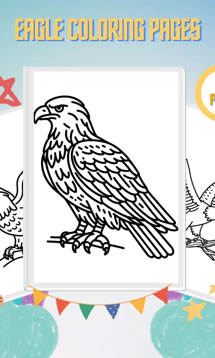 Águila Para Colorear
