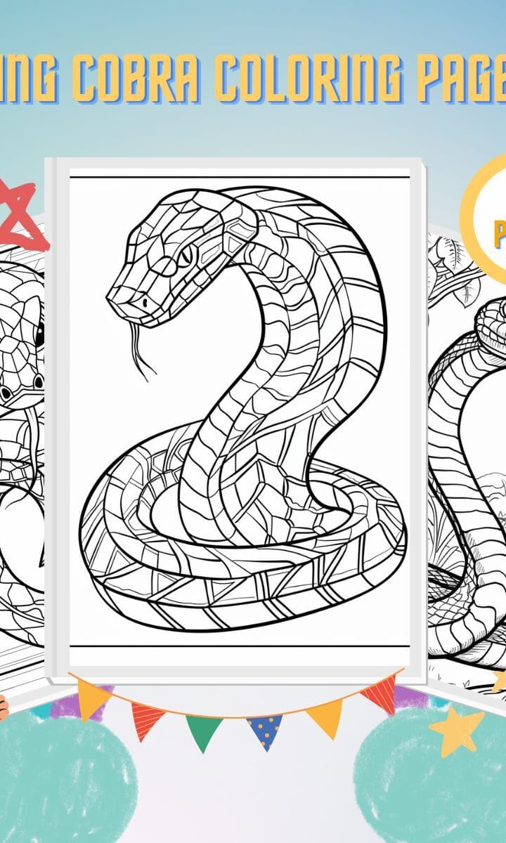 King Cobra Coloring Pages
