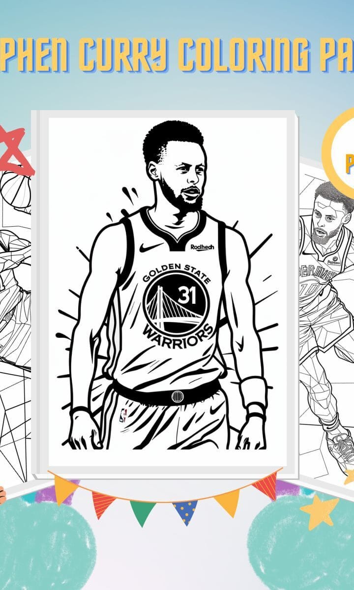 Stephen Curry Coloring Pages