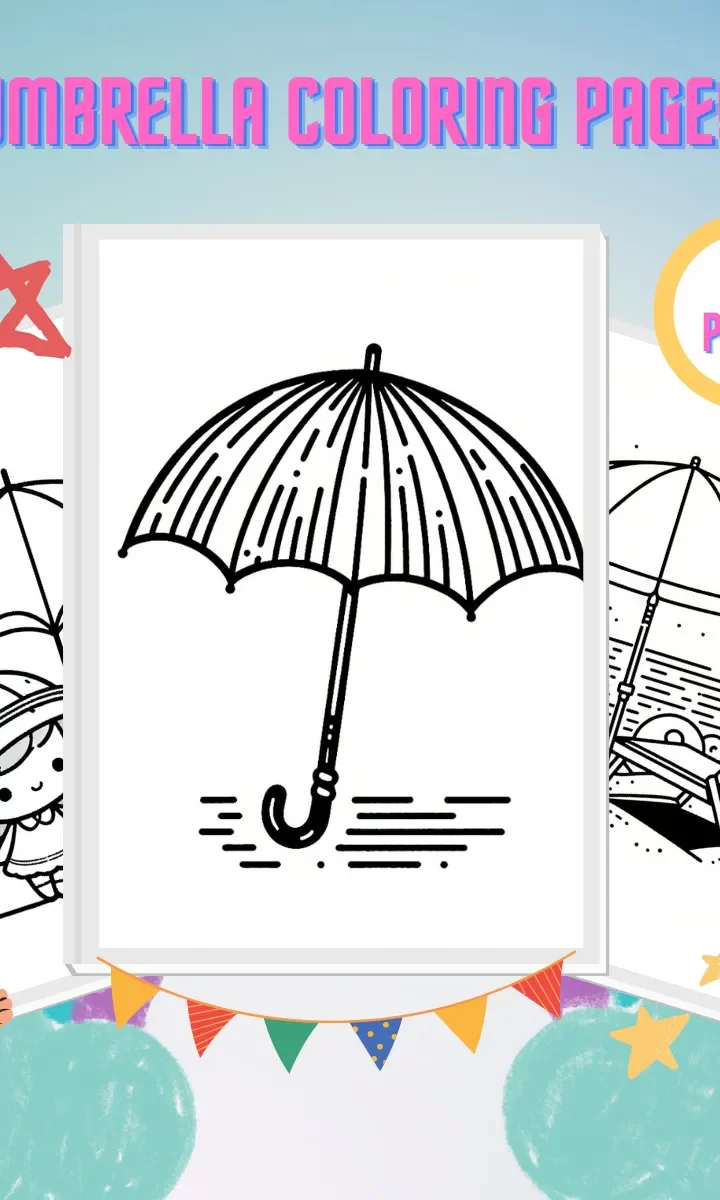 Umbrella Coloring pages