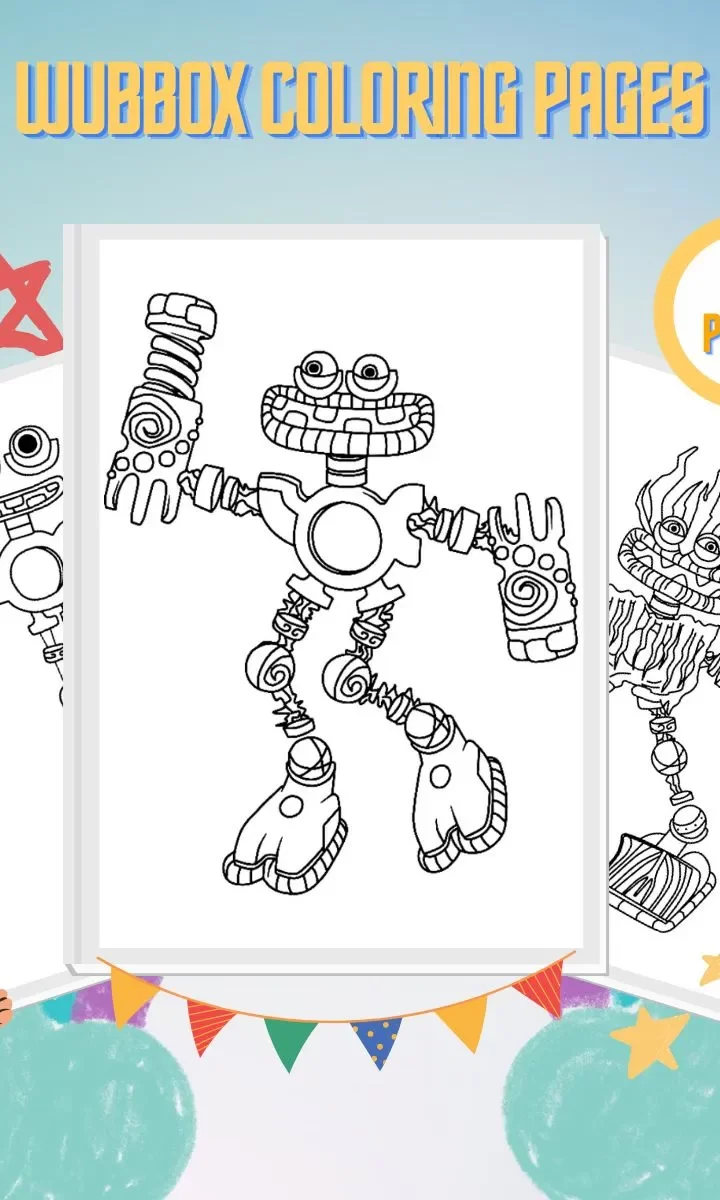 Omalovánky Wubbox