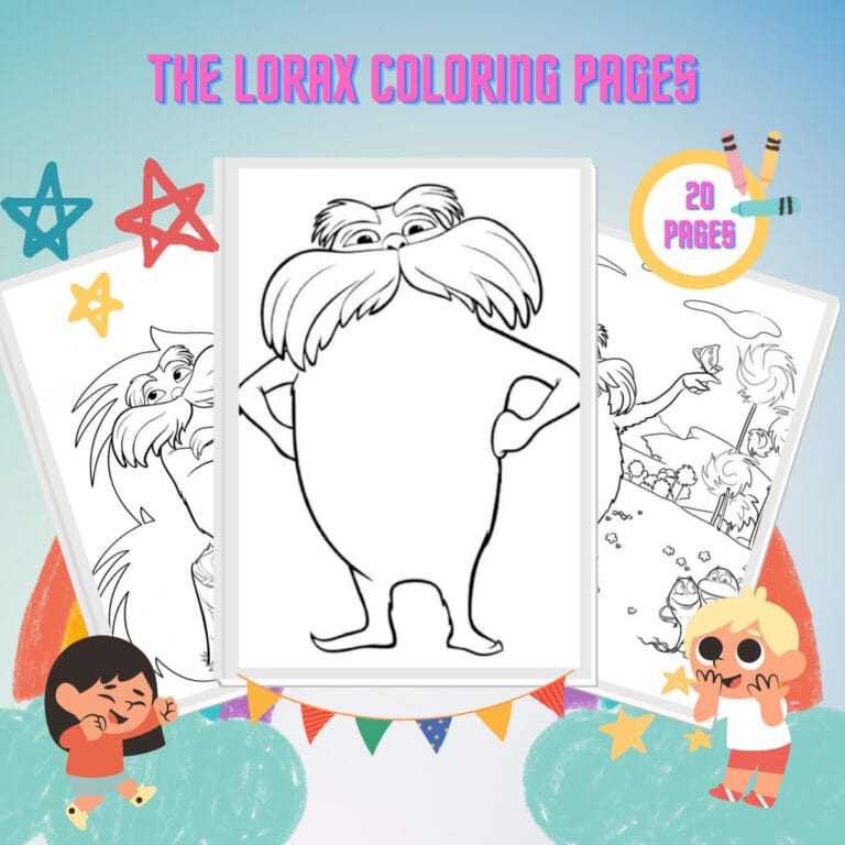 20 The Lorax Coloring Pages - Free PDF Printables For Kids